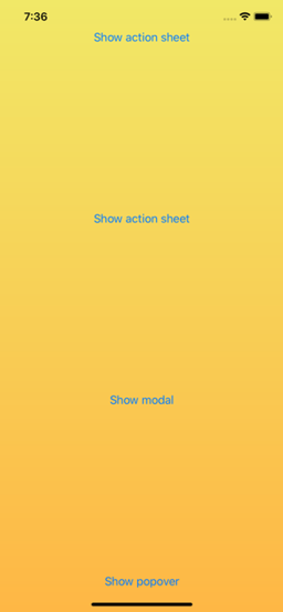 Github Nanujogiswiftui Actionsheets Alerts Modals Popovers Majids Blog About Swift Development